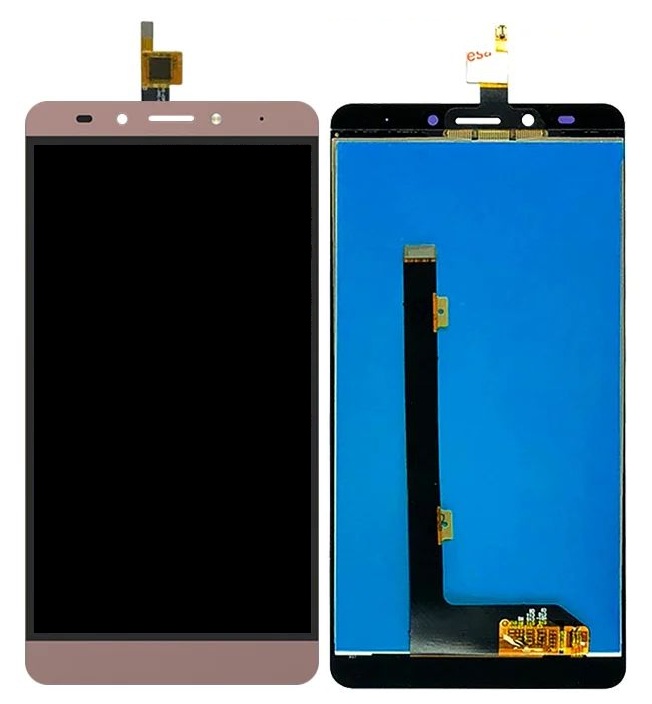 LCD with Touch Screen for Infinix Note 3 - Gold by Maxbhi.com