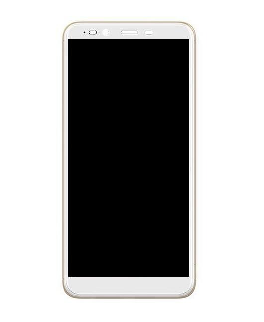 LCD with Touch Screen for Techno Pop 1s - White by Maxbhi.com