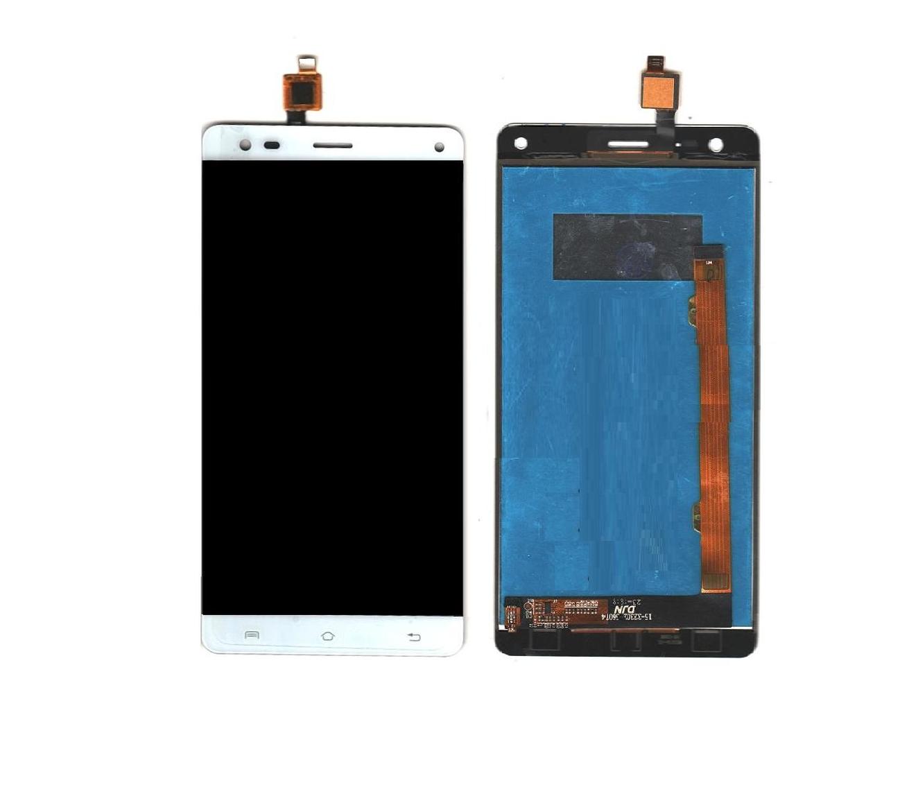 LCD with Touch Screen for Lava Grand 2 - Black by Maxbhi.com