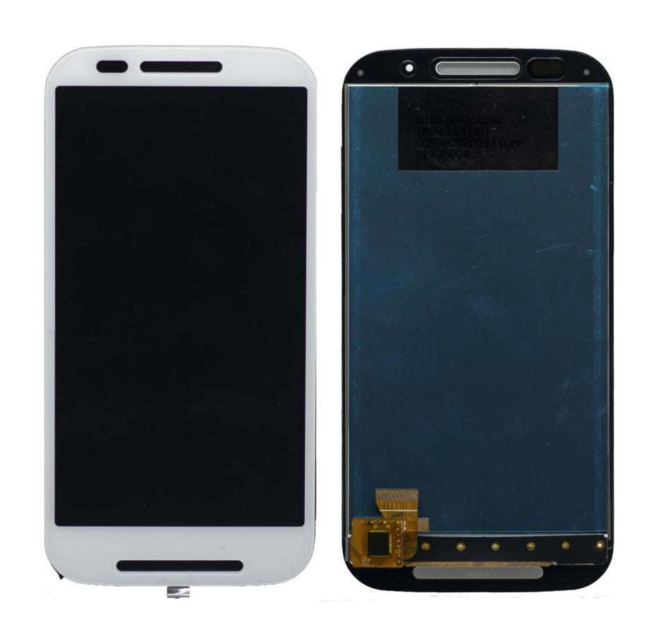 LCD with Touch Screen for Motorola Moto E XT1021 - Yellow by Maxbhi.com