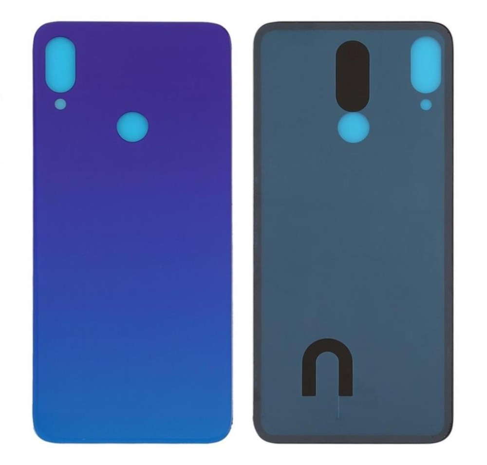 Back Panel Cover for Xiaomi Redmi Note 7 - Blue - Maxbhi.com