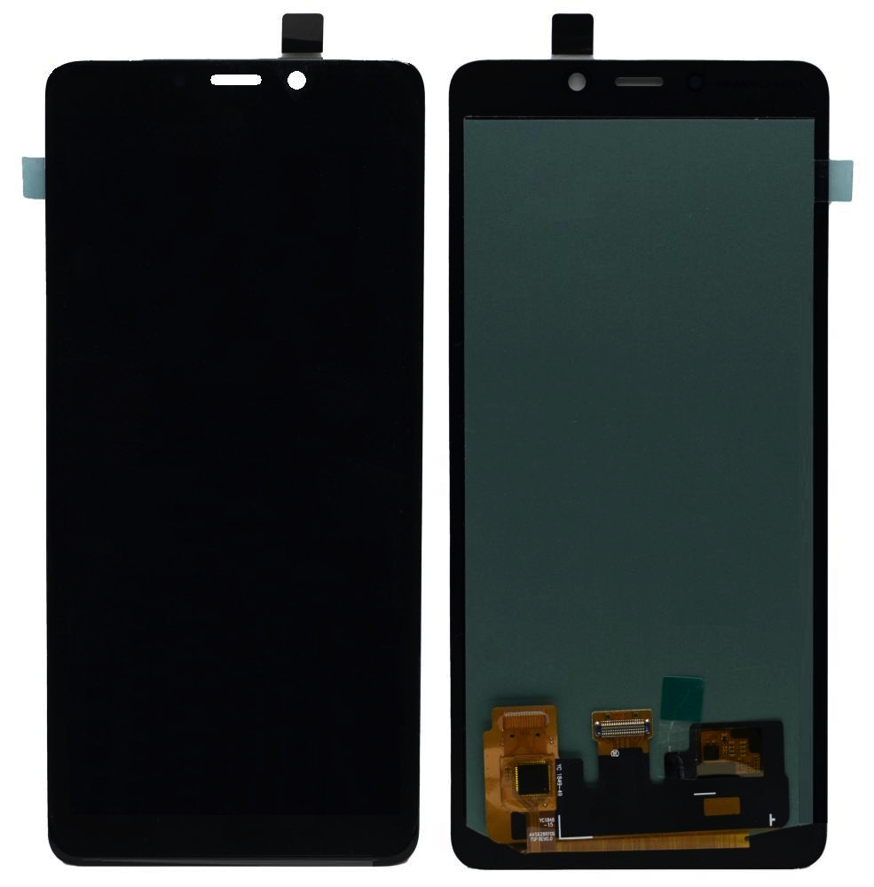 LCD with Touch Screen for Samsung Galaxy A9 - 2018 - White by Maxbhi.com