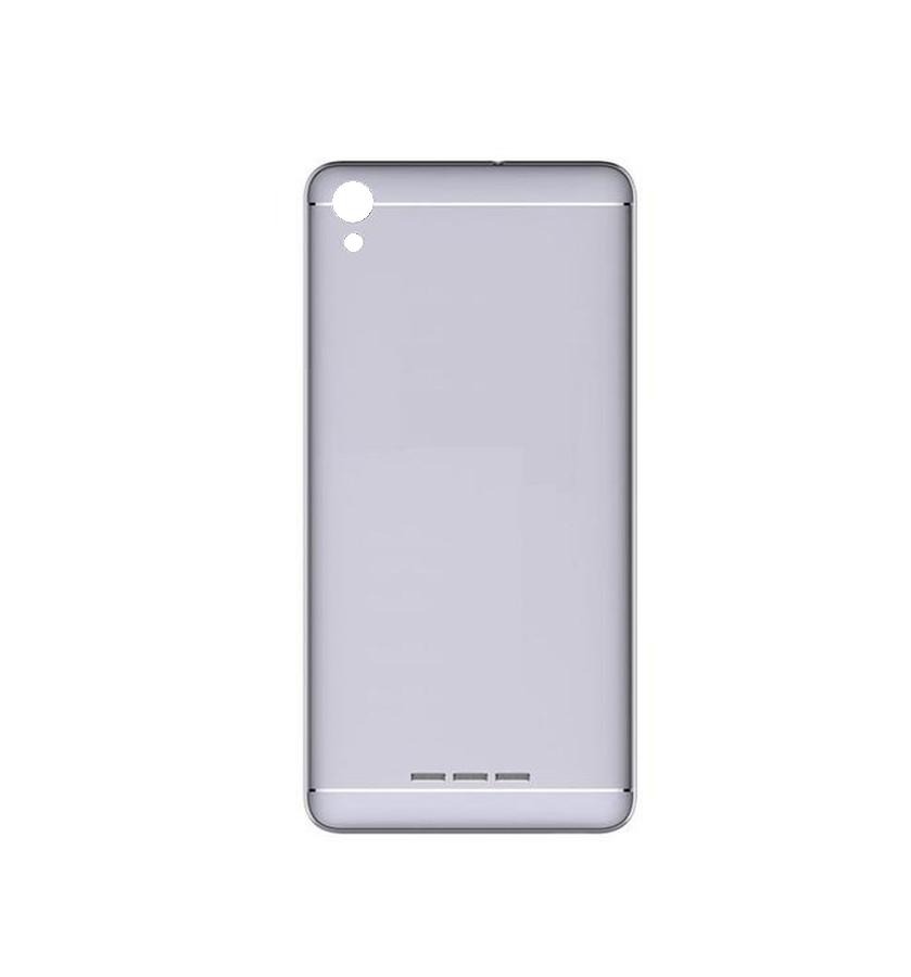 Back Panel Cover for Lava R1 - Black - Maxbhi.com