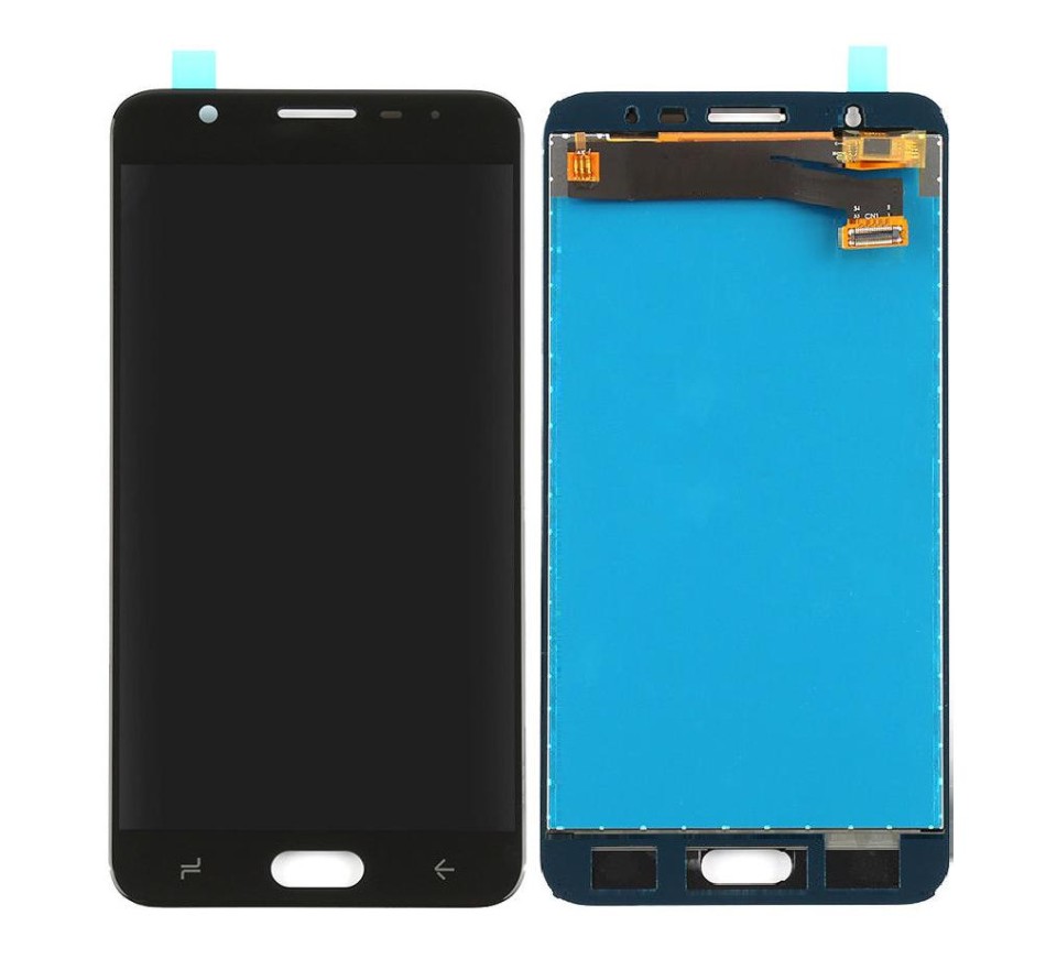 LCD with Touch Screen for Samsung Galaxy J7 2018 - Gold by Maxbhi.com