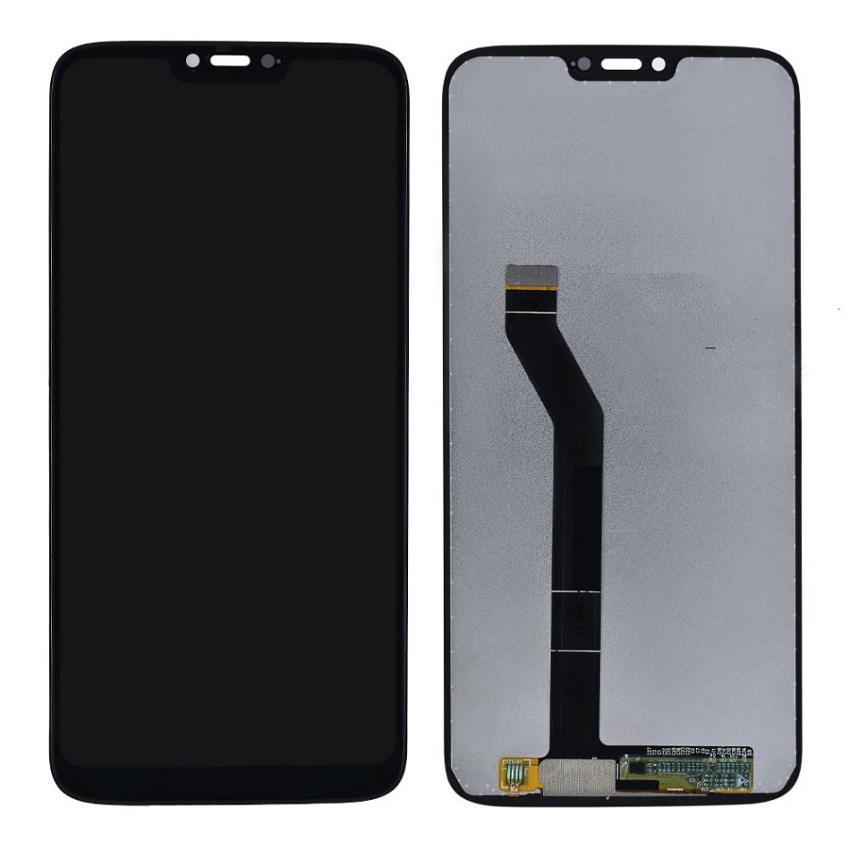 LCD with Touch Screen for Motorola Moto G7 Power - Black by Maxbhi.com