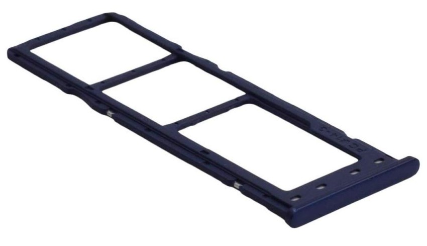 SIM Card Holder Tray for Samsung Galaxy A10 - Blue - Maxbhi.com