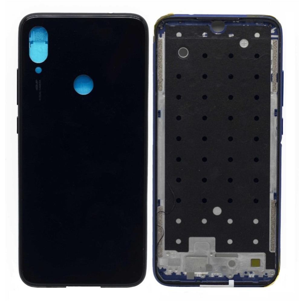 Full Body Housing for Xiaomi Redmi Note 7 Pro - Black - Maxbhi.com