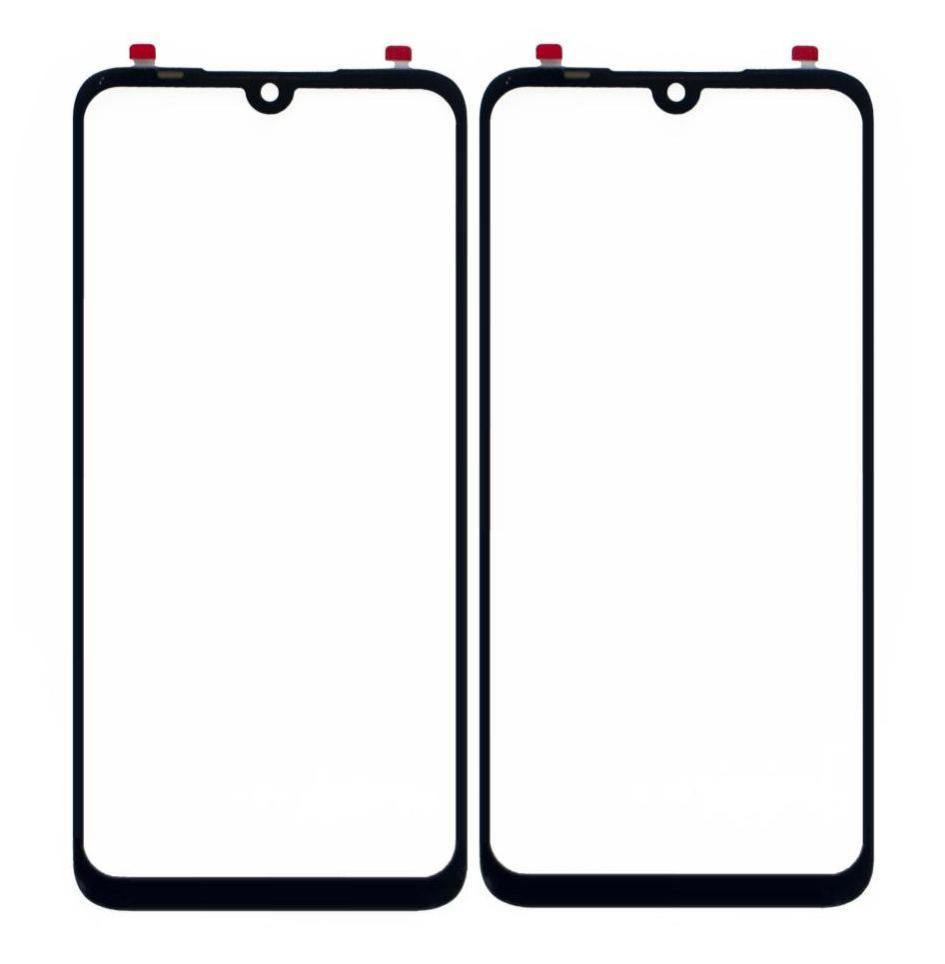 Replacement Front Glass for Xiaomi Redmi Note 7 Pro - Black by Maxbhi.com