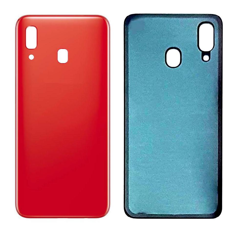 Back Panel Cover for Samsung Galaxy A30 - Red - Maxbhi.com