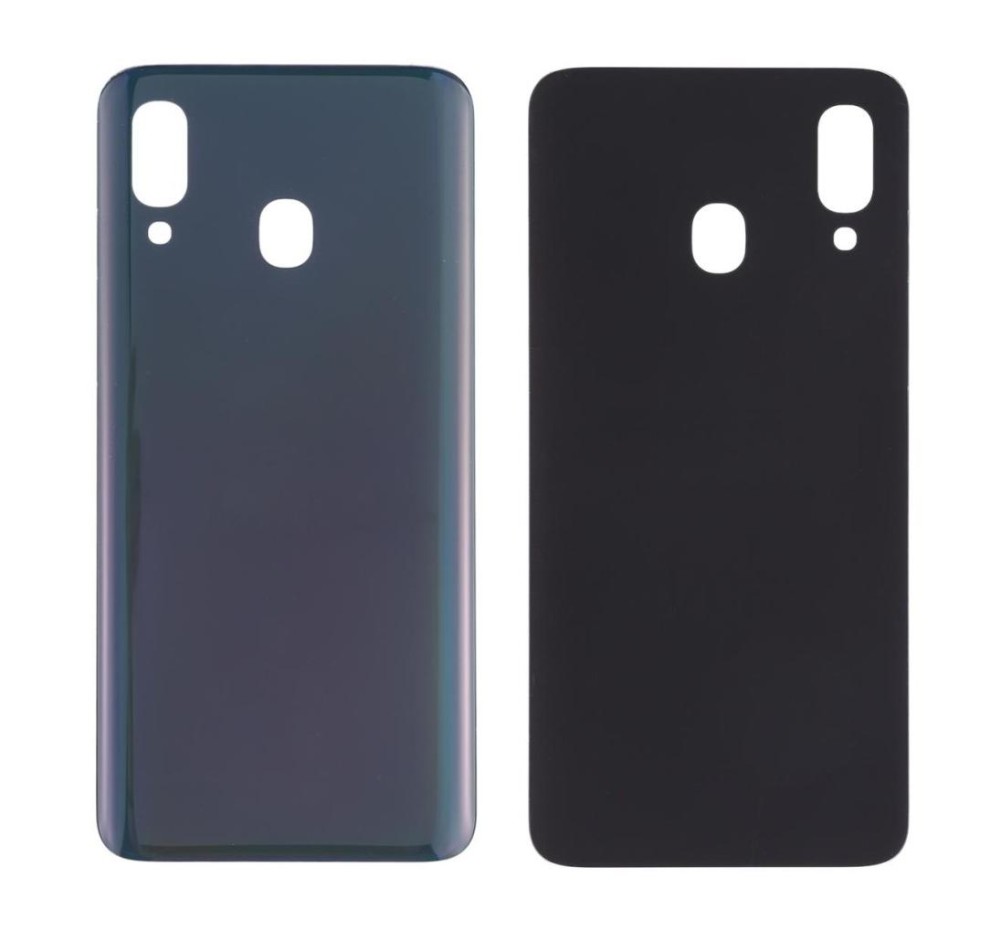 Back Panel Cover for Samsung Galaxy A20 - Black - Maxbhi.com