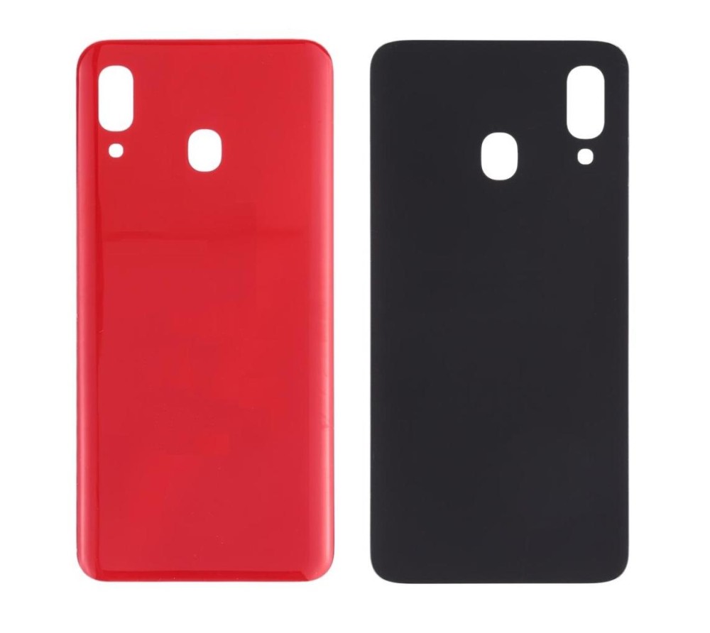 Back Panel Cover for Samsung Galaxy A20 - Red - Maxbhi.com