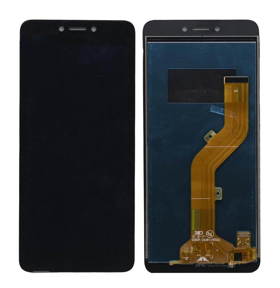 LCD with Touch Screen for Itel A44 Air - Black by Maxbhi.com