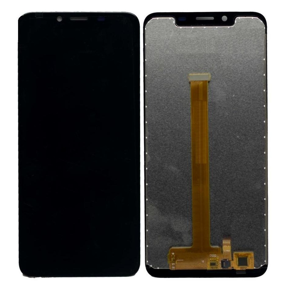 LCD with Touch Screen for iVooMi Z1 - Black by Maxbhi.com