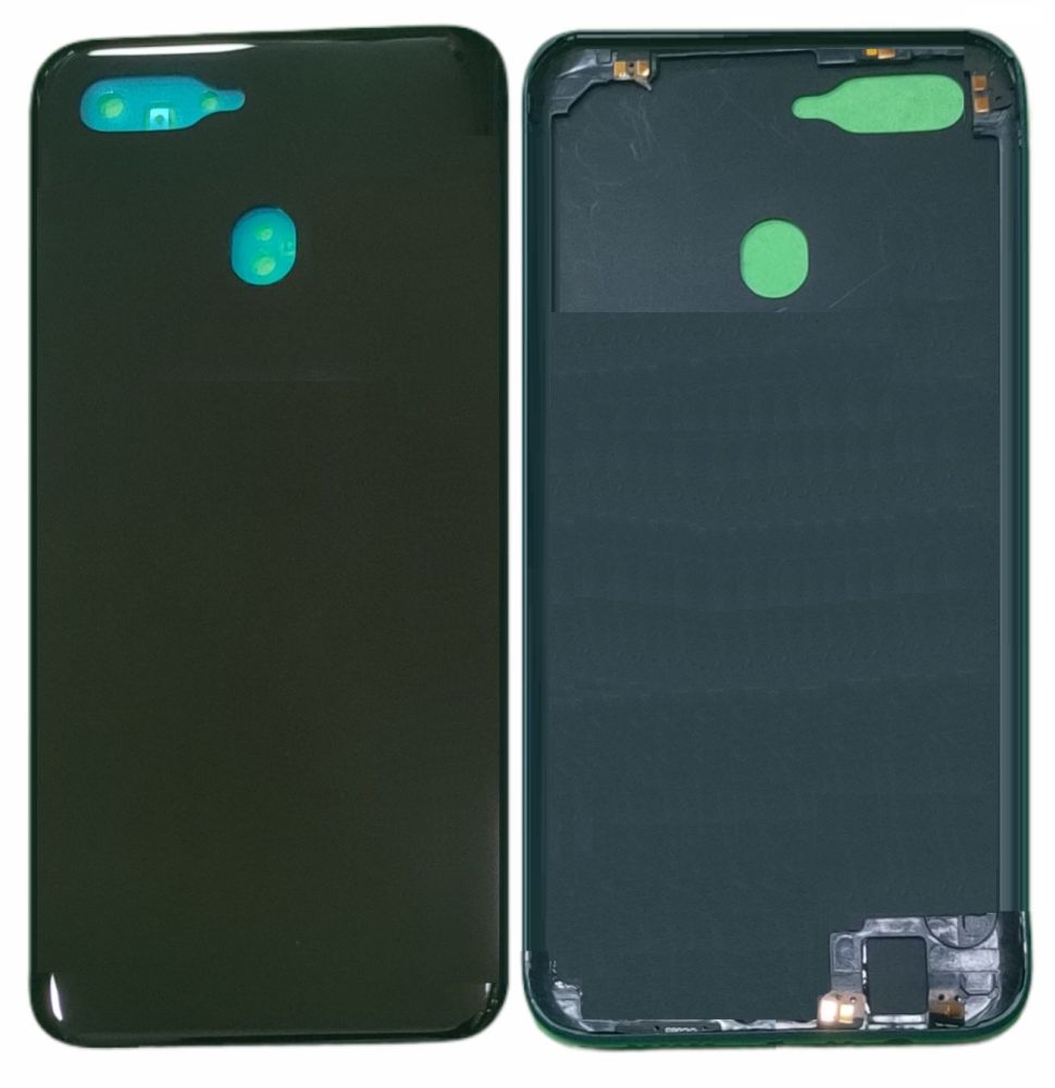 Back Panel Cover for Oppo A5s - AX5s - Black - Maxbhi.com