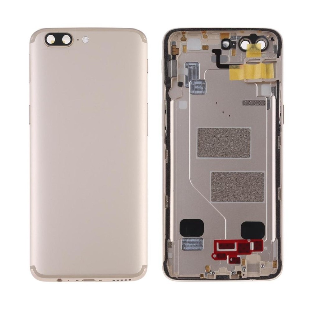 Back Panel Cover for OnePlus 5 - Gold - Maxbhi.com
