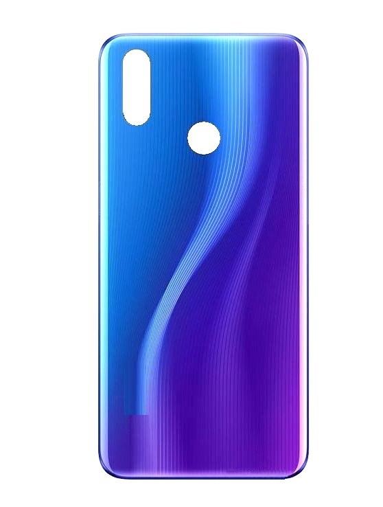 Back Panel Cover for Realme 3 Pro - Blue - Maxbhi.com