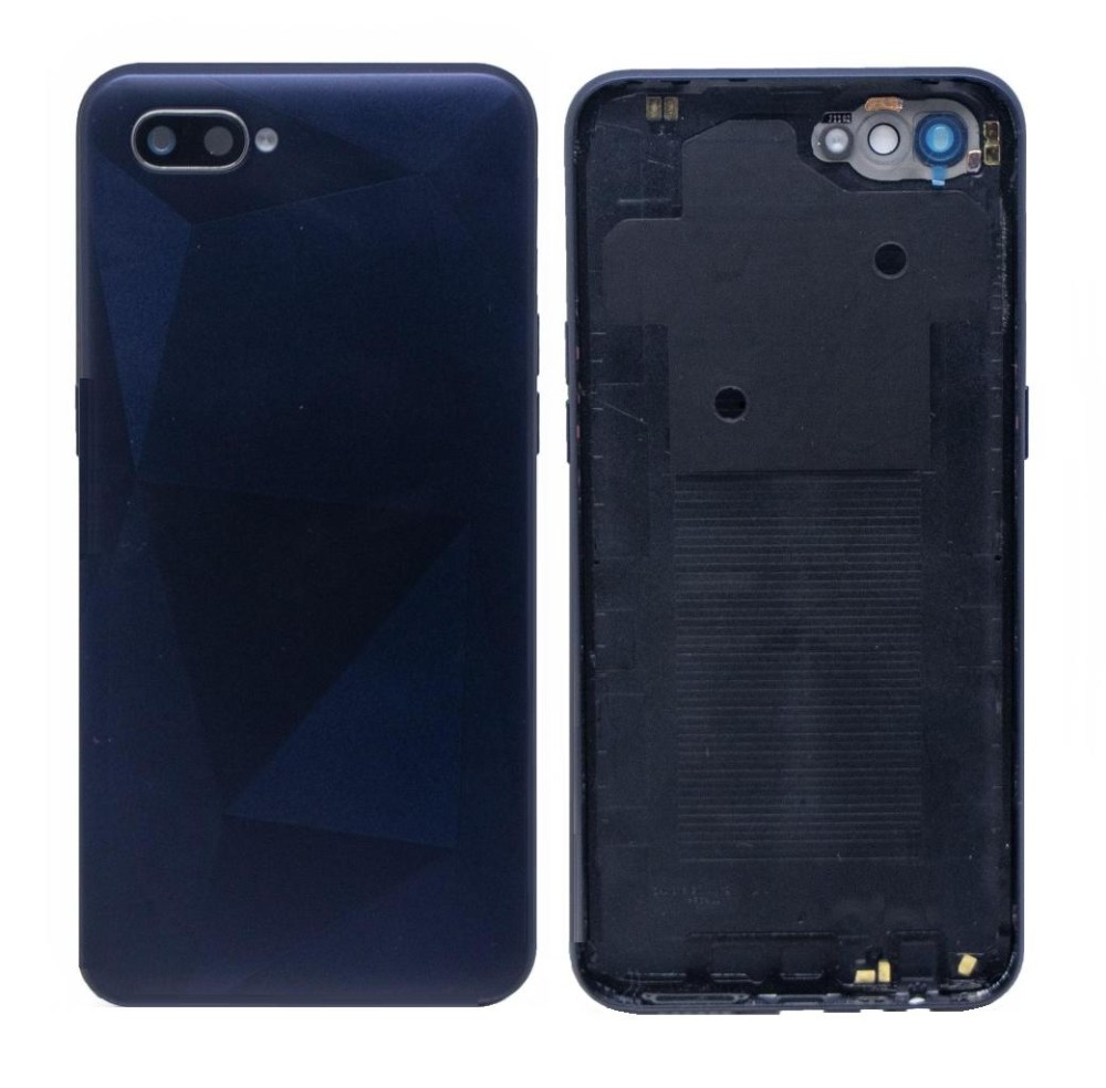 Back Panel Cover for Realme C2 - Black - Maxbhi.com