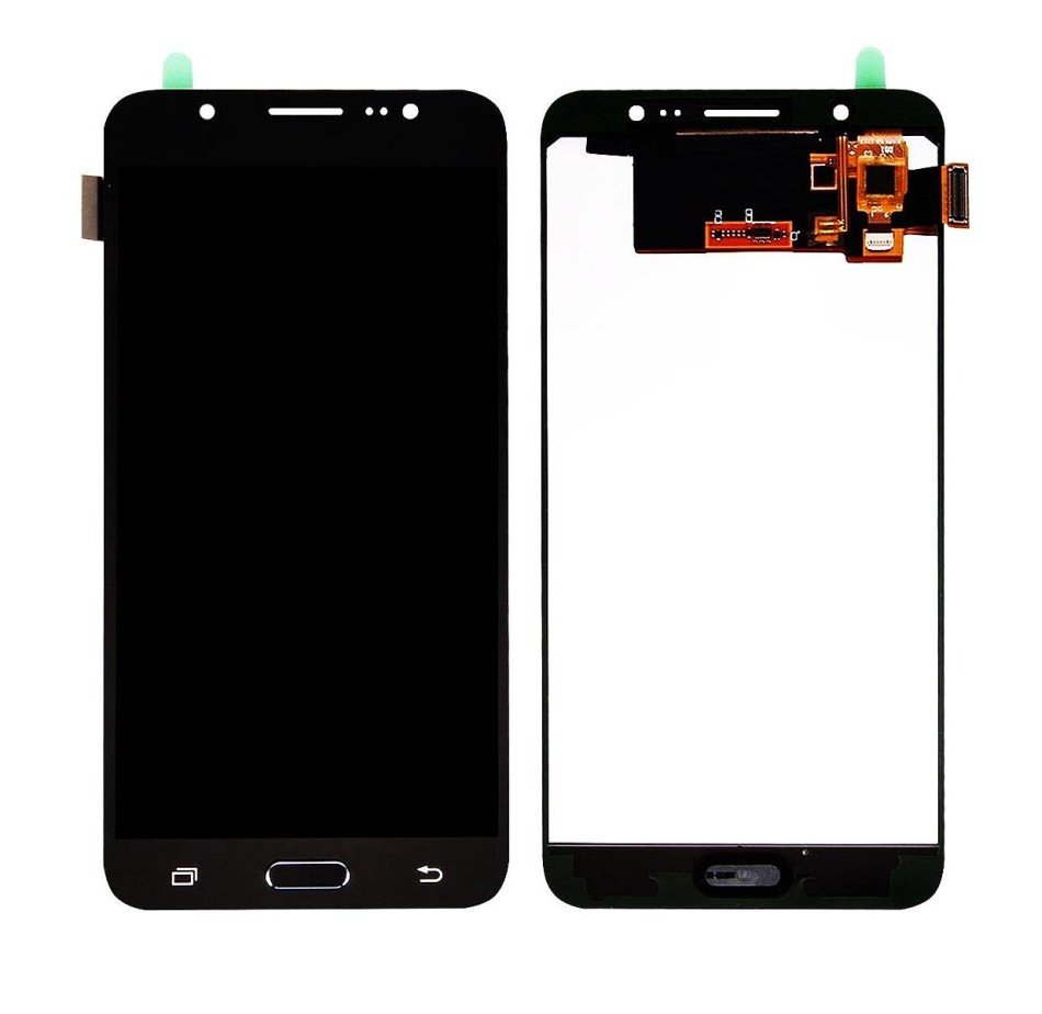 LCD with Touch Screen for Samsung Galaxy J7 (2016) - Black by Maxbhi.com