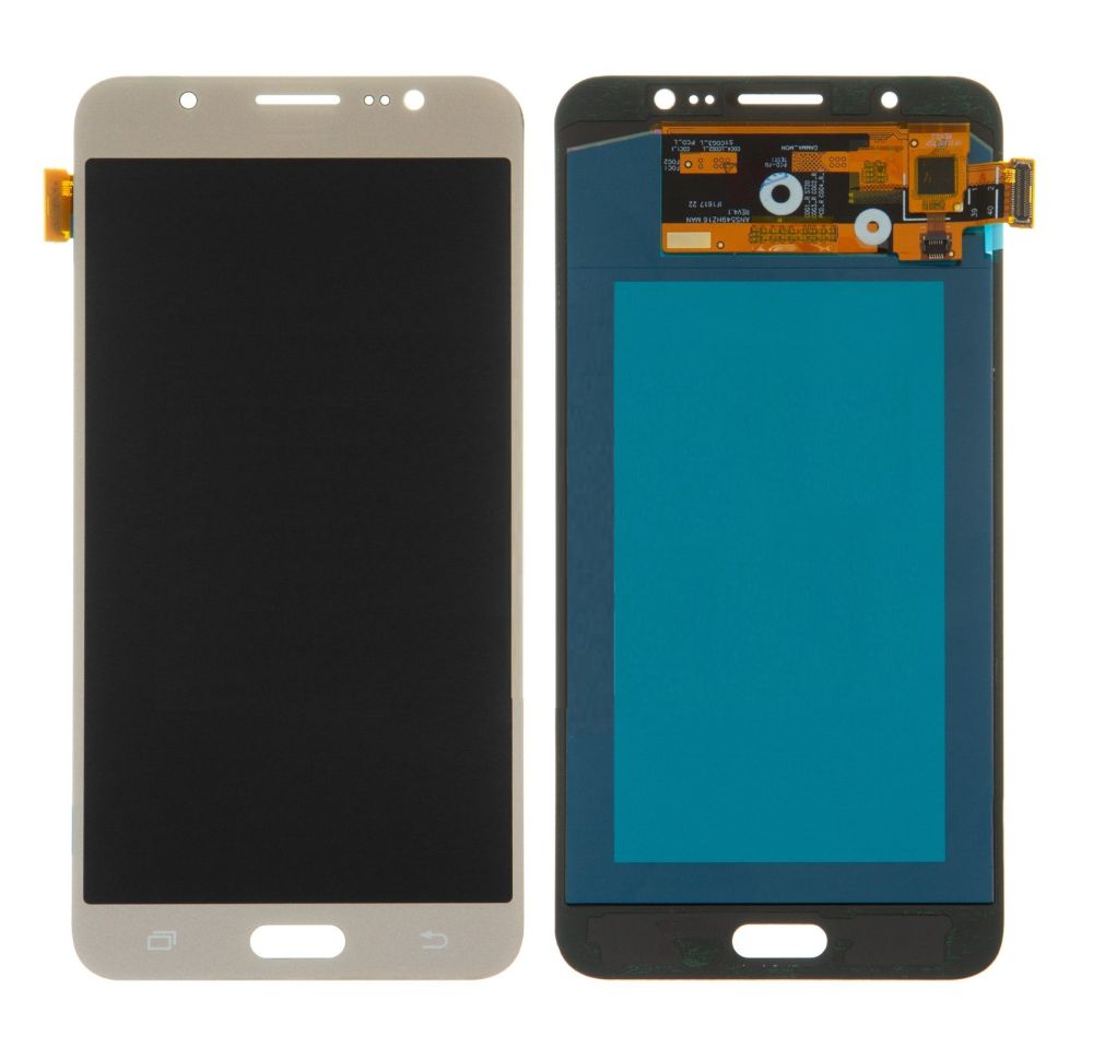 LCD with Touch Screen for Samsung Galaxy J7 (2016) - Gold by Maxbhi.com