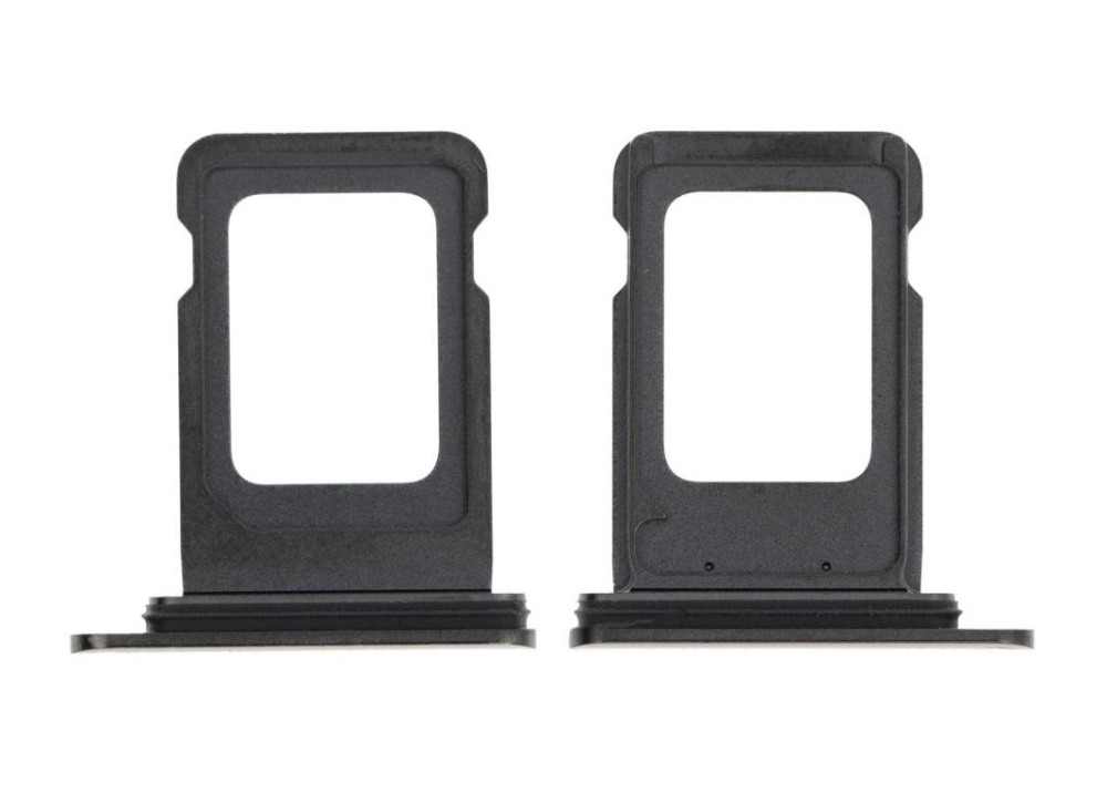 SIM Card Holder Tray for Apple iPhone 11 Pro - Black - Maxbhi.com