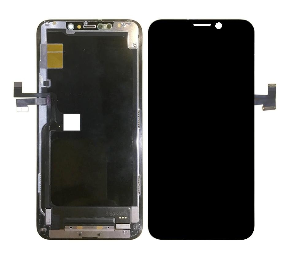 LCD with Touch Screen for Apple iPhone 11 Pro Max - Black by Maxbhi.com