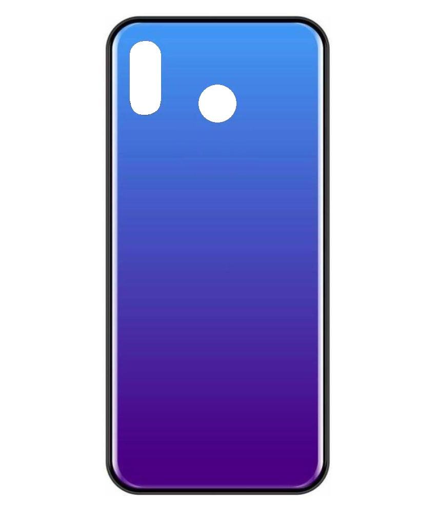 Back Panel Cover for Yuho O2 - Blue - Maxbhi.com