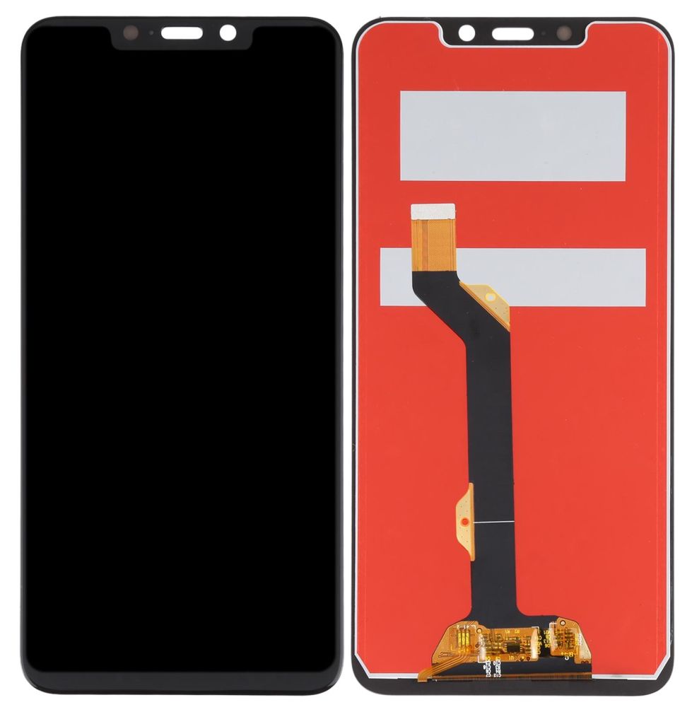 LCD with Touch Screen for Infinix Note 6 - Black by Maxbhi.com