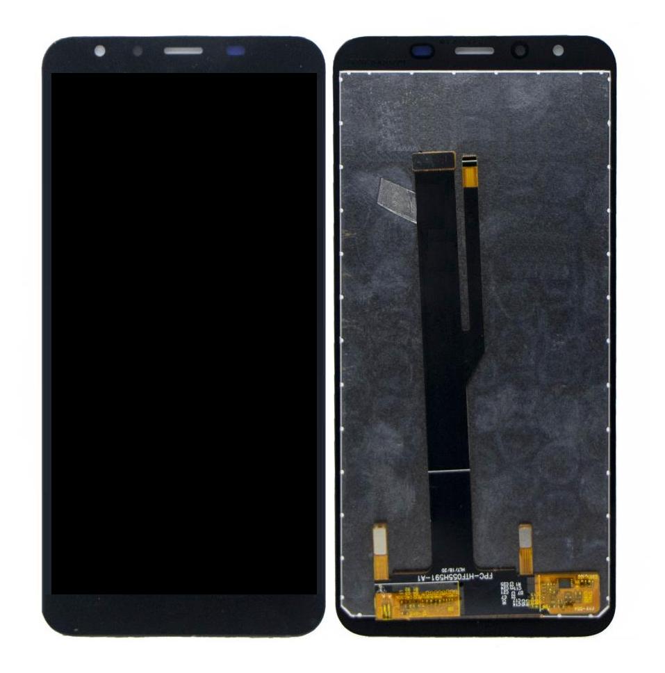LCD with Touch Screen for iVooMi i2 Lite - Black by Maxbhi.com