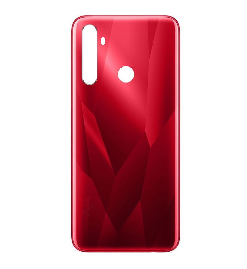 Back Panel Cover for Realme 5s - Red - Maxbhi.com