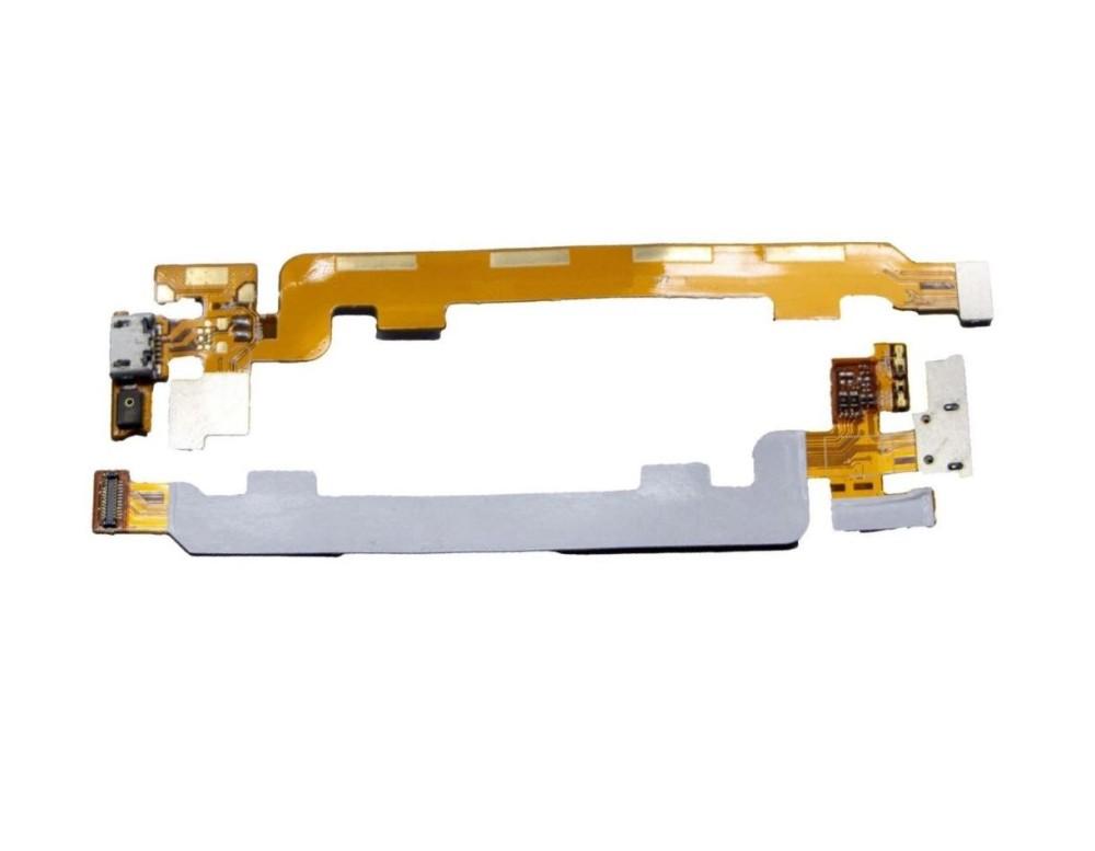 Charging Connector Flex PCB Board for Lava Pixel V2 by Maxbhi.com