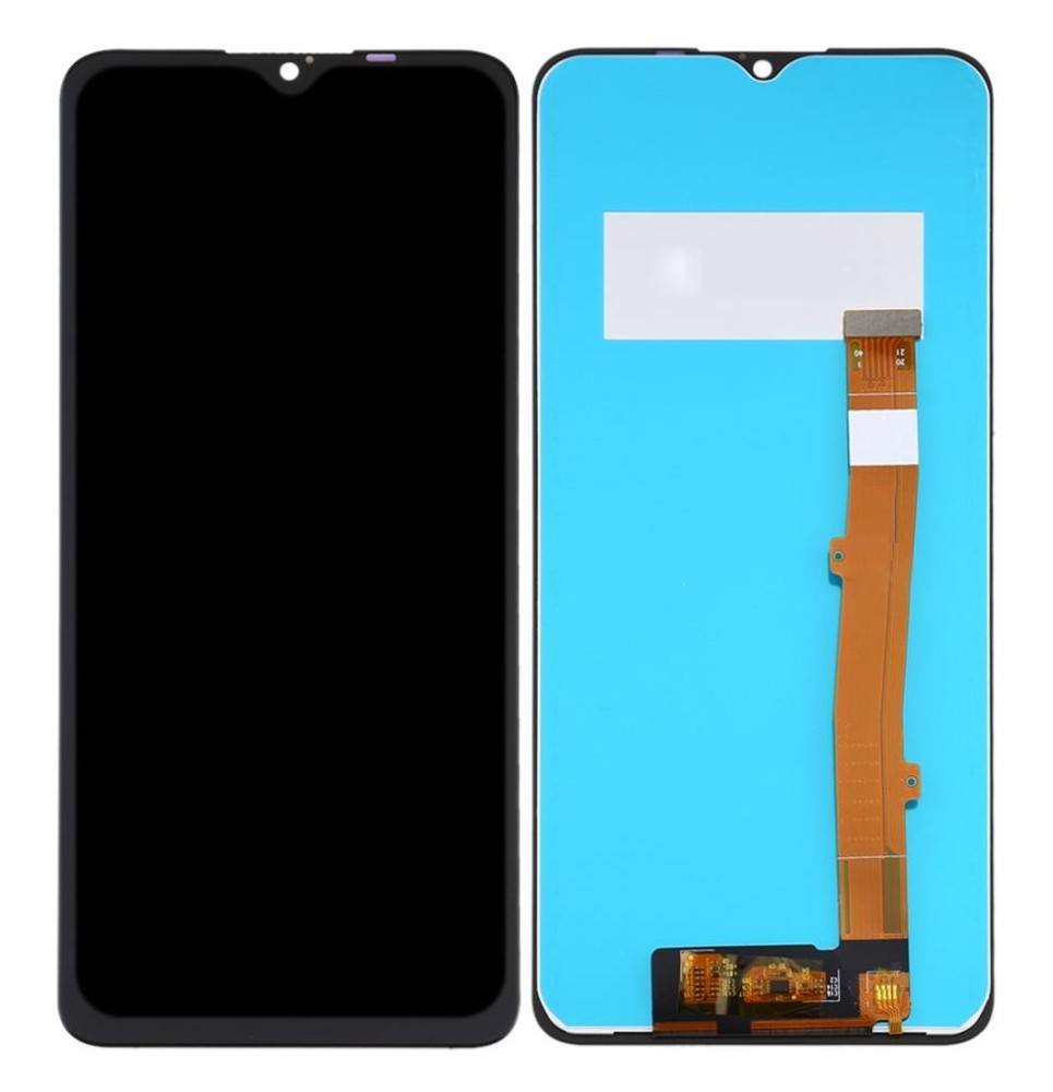 LCD with Touch Screen for Alcatel 3X 2019 - White by Maxbhi.com