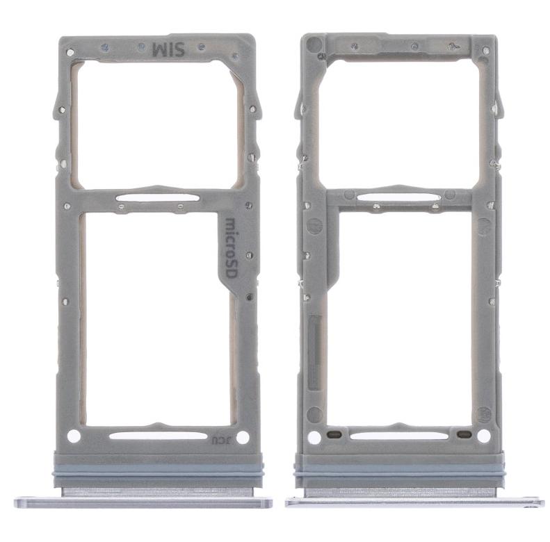 SIM Card Holder Tray for Samsung Galaxy Note 10 Lite - White - Maxbhi.com