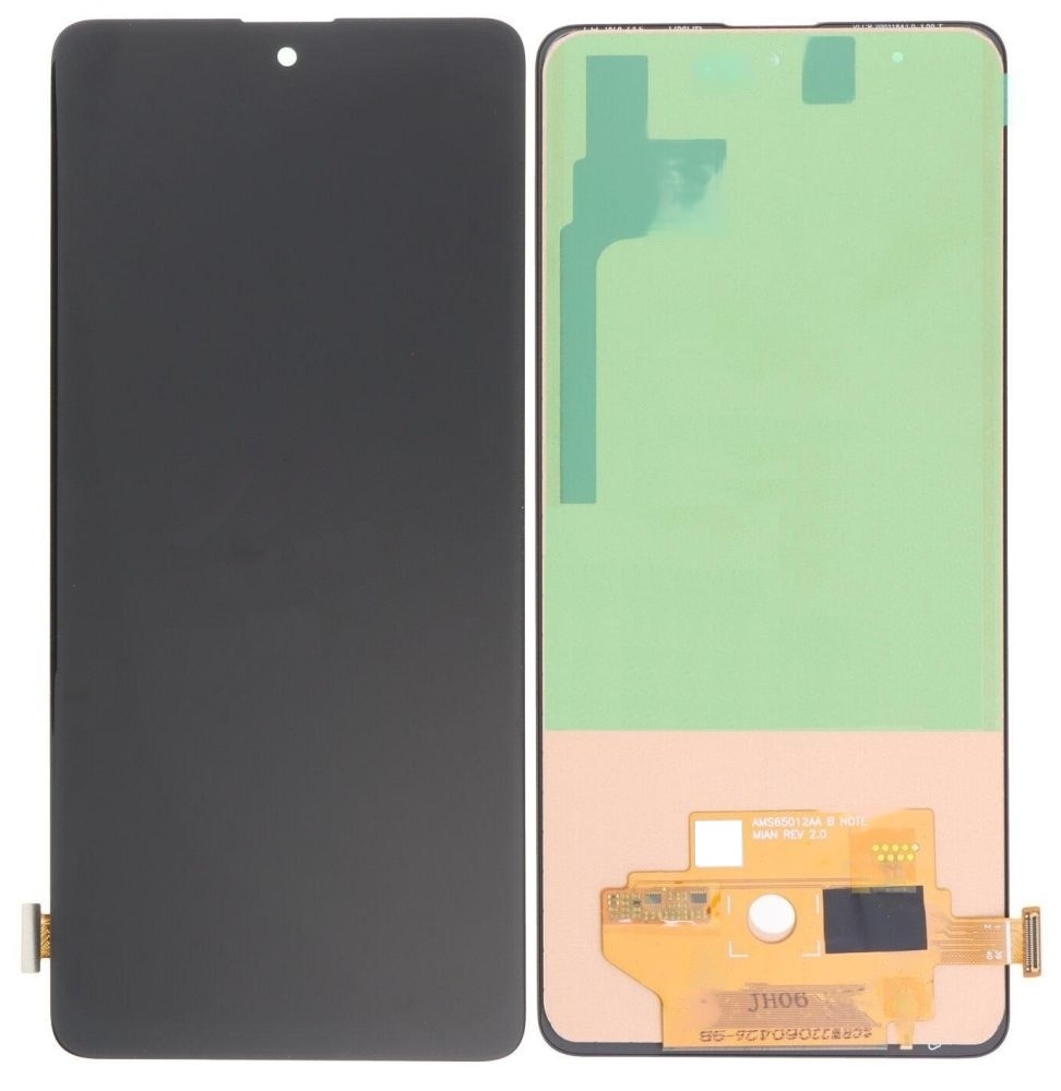 LCD with Touch Screen for Samsung Galaxy Note 10 Lite - Black by Maxbhi.com