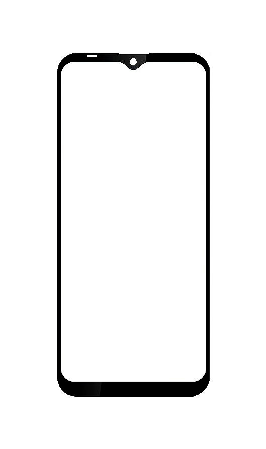 Replacement Front Glass for Tecno Spark 4 Lite - Blue by Maxbhi.com