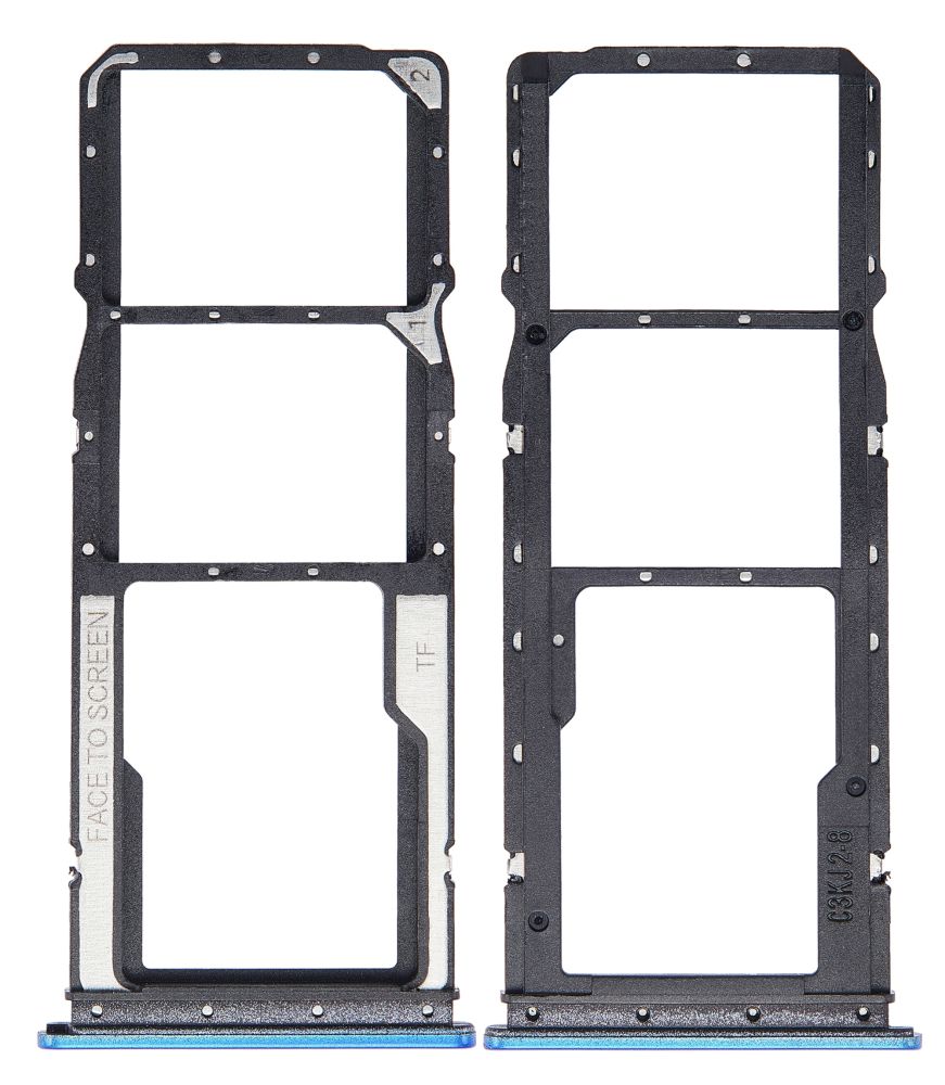 SIM Card Holder Tray for Xiaomi Redmi 8A Dual - Blue - Maxbhi.com