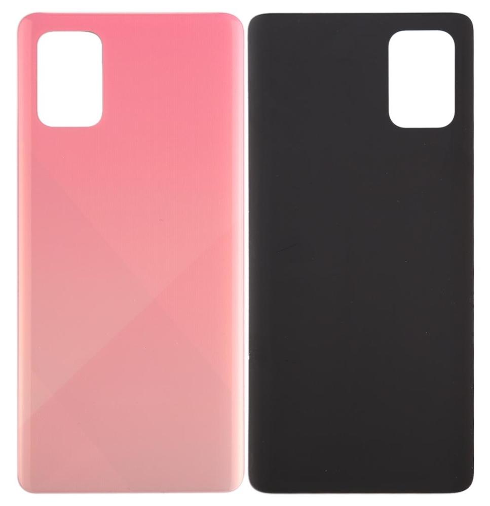 Back Panel Cover for Samsung Galaxy A71 - Pink - Maxbhi.com