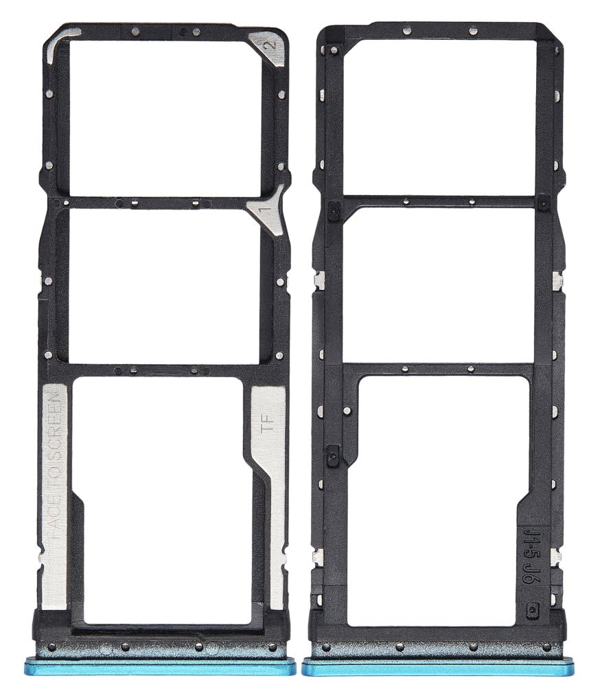 SIM Card Holder Tray for Xiaomi Redmi Note 9 Pro Max - Blue - Maxbhi.com