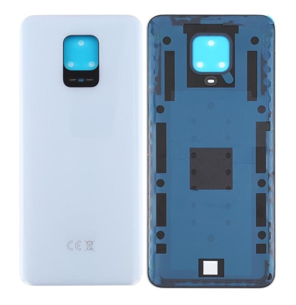Back Panel Cover for Xiaomi Redmi Note 9 Pro Max - White - Maxbhi.com