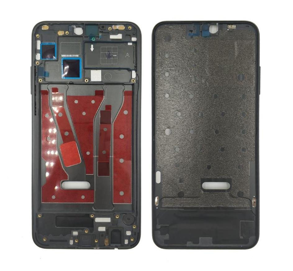 LCD Frame Middle Chassis for Huawei Honor 8X - Black by Maxbhi.com
