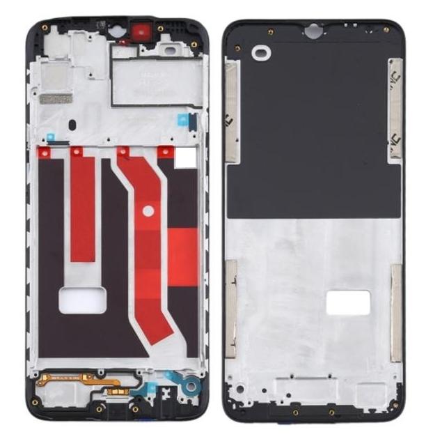 LCD Frame Middle Chassis for Realme C3 - Blue by Maxbhi.com