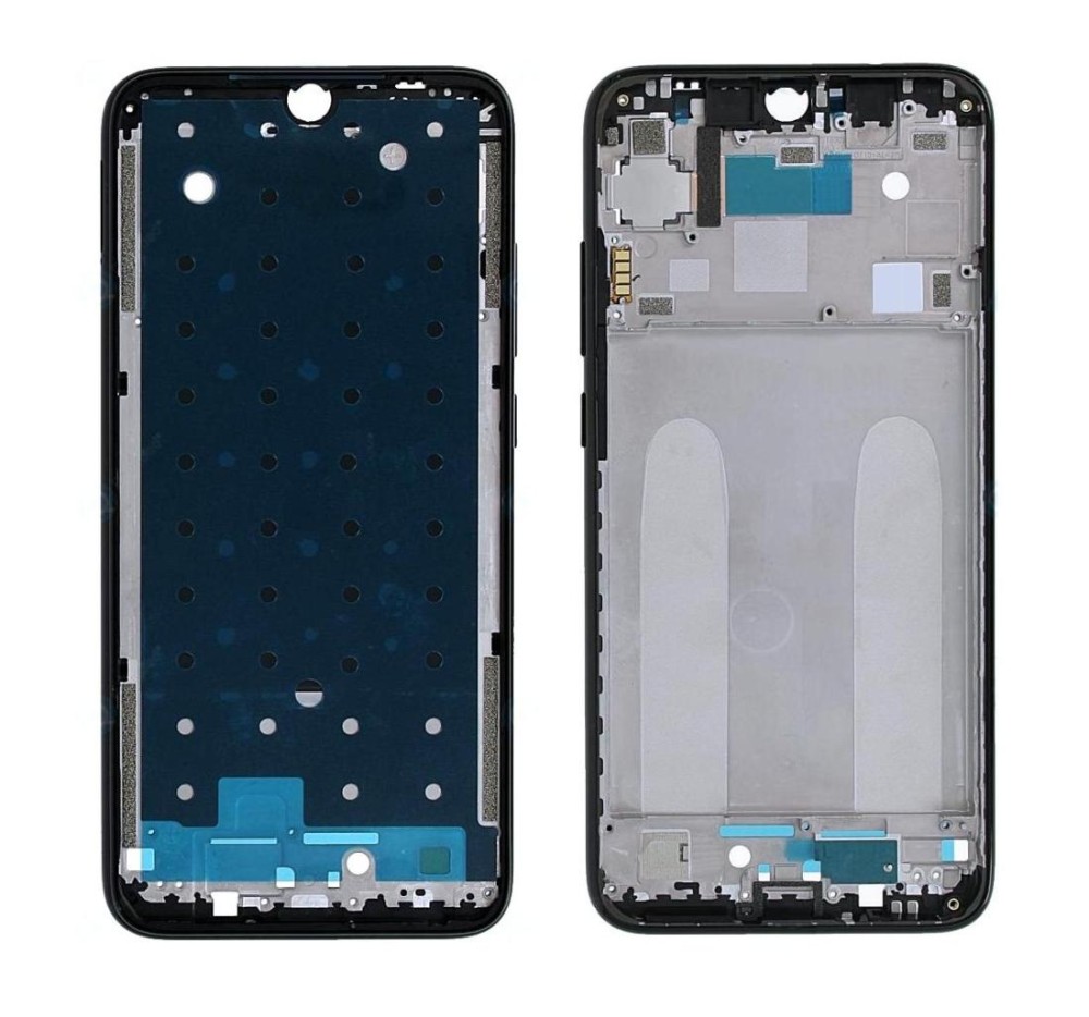 LCD Frame Middle Chassis for Xiaomi Redmi Note 7 Pro - Black by Maxbhi.com
