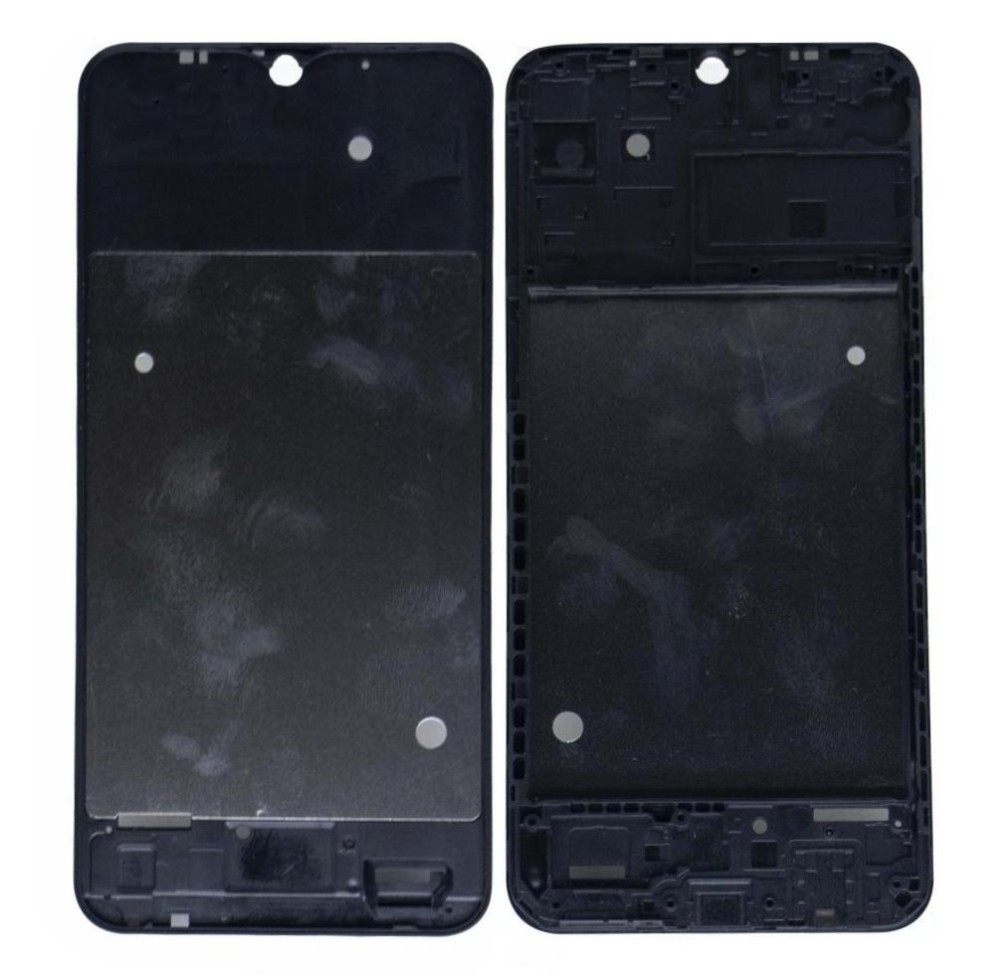 LCD Frame Middle Chassis for Samsung Galaxy M20 - Black by Maxbhi.com