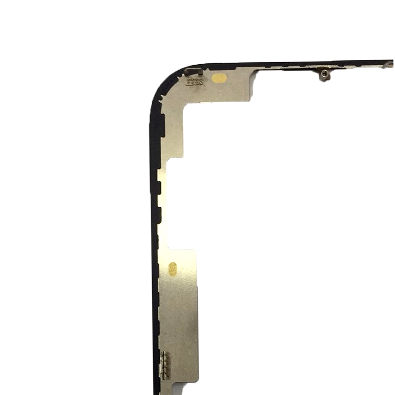 LCD Frame Middle Chassis for Apple iPhone XR - Black by Maxbhi.com