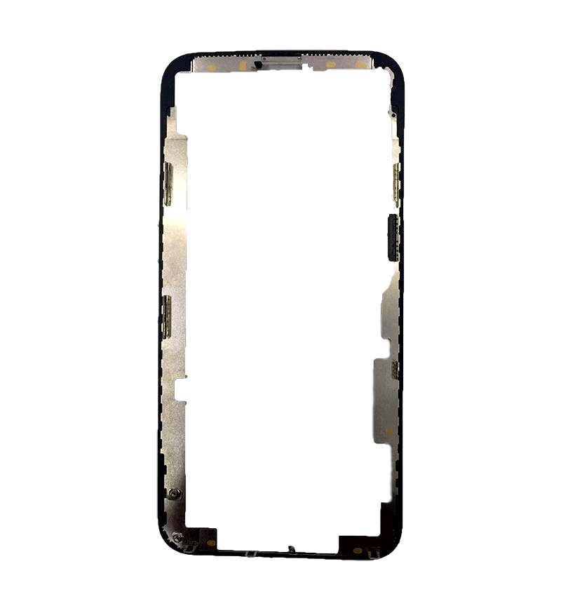 LCD Frame Middle Chassis for Apple iPhone XR - Blue by Maxbhi.com