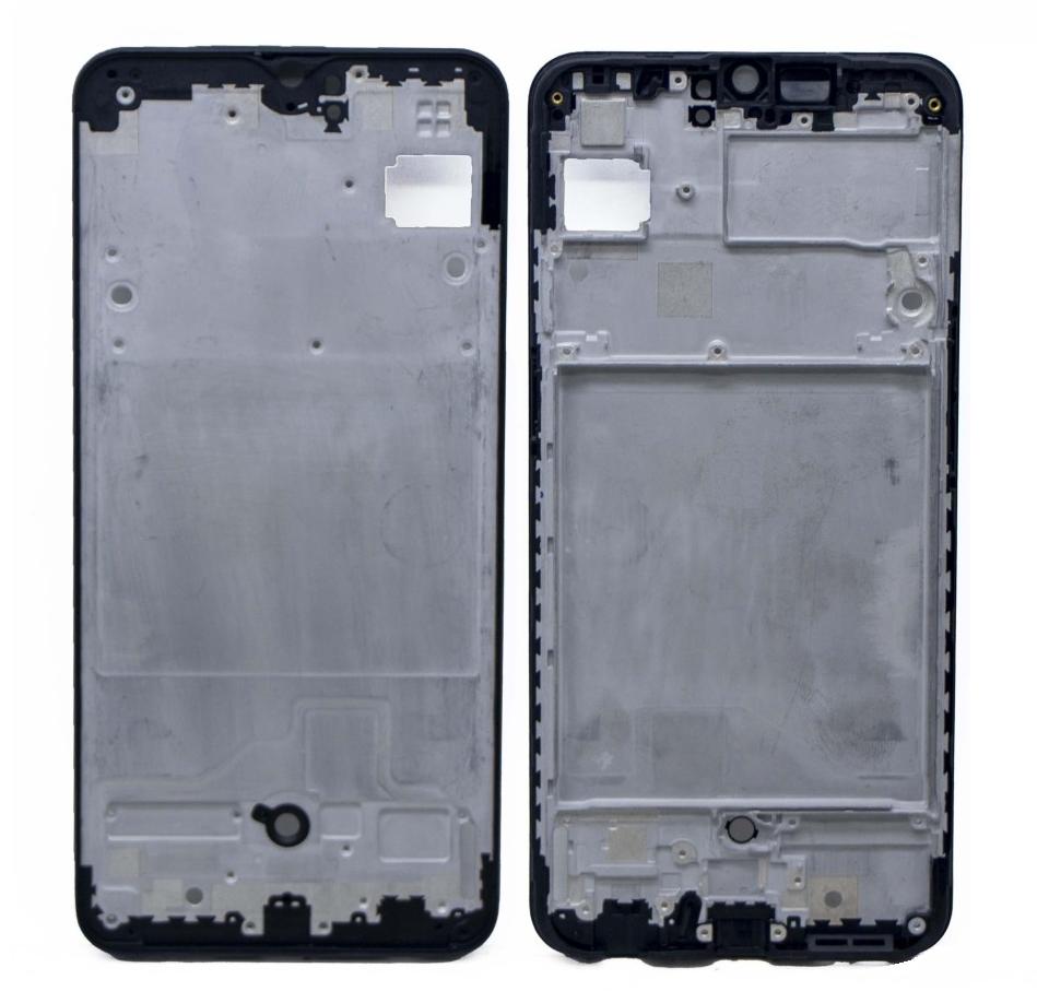 LCD Frame Middle Chassis for Realme XT - Black by Maxbhi.com