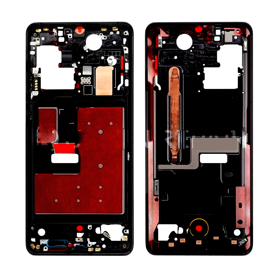 LCD Frame Middle Chassis for Huawei P30 Pro - Gold by Maxbhi.com
