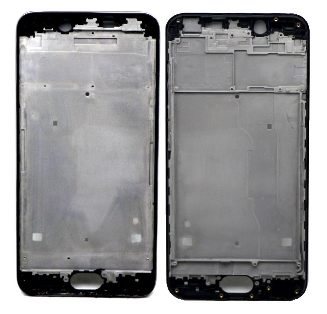 LCD Frame Middle Chassis for Vivo V5 - Black by Maxbhi.com