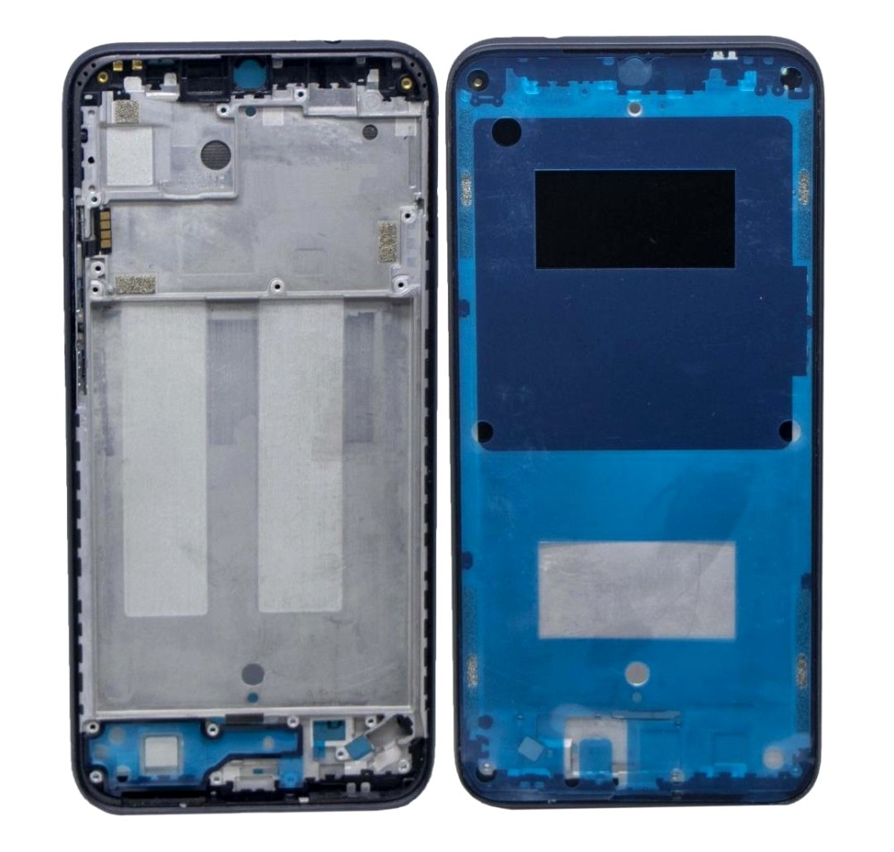 LCD Frame Middle Chassis for Xiaomi Redmi 7 - Black by Maxbhi.com