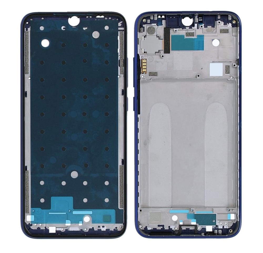 LCD Frame Middle Chassis for Xiaomi Redmi Note 7S - Blue by Maxbhi.com