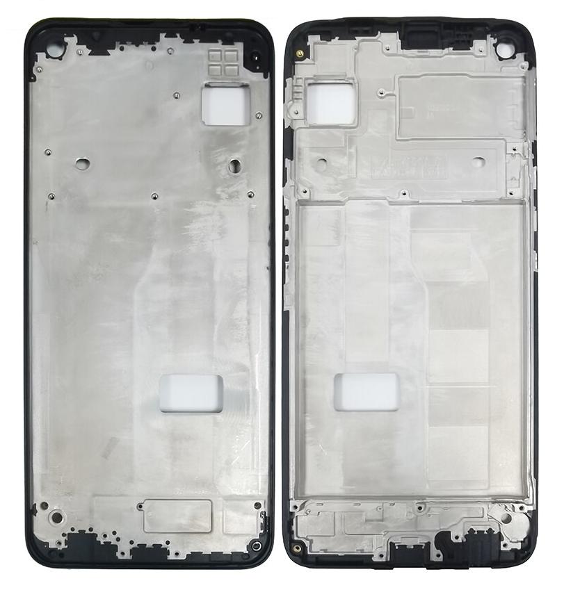 LCD Frame Middle Chassis for Realme 6 - Black by Maxbhi.com